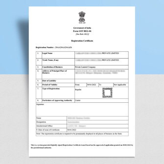 Goods & Services Tax